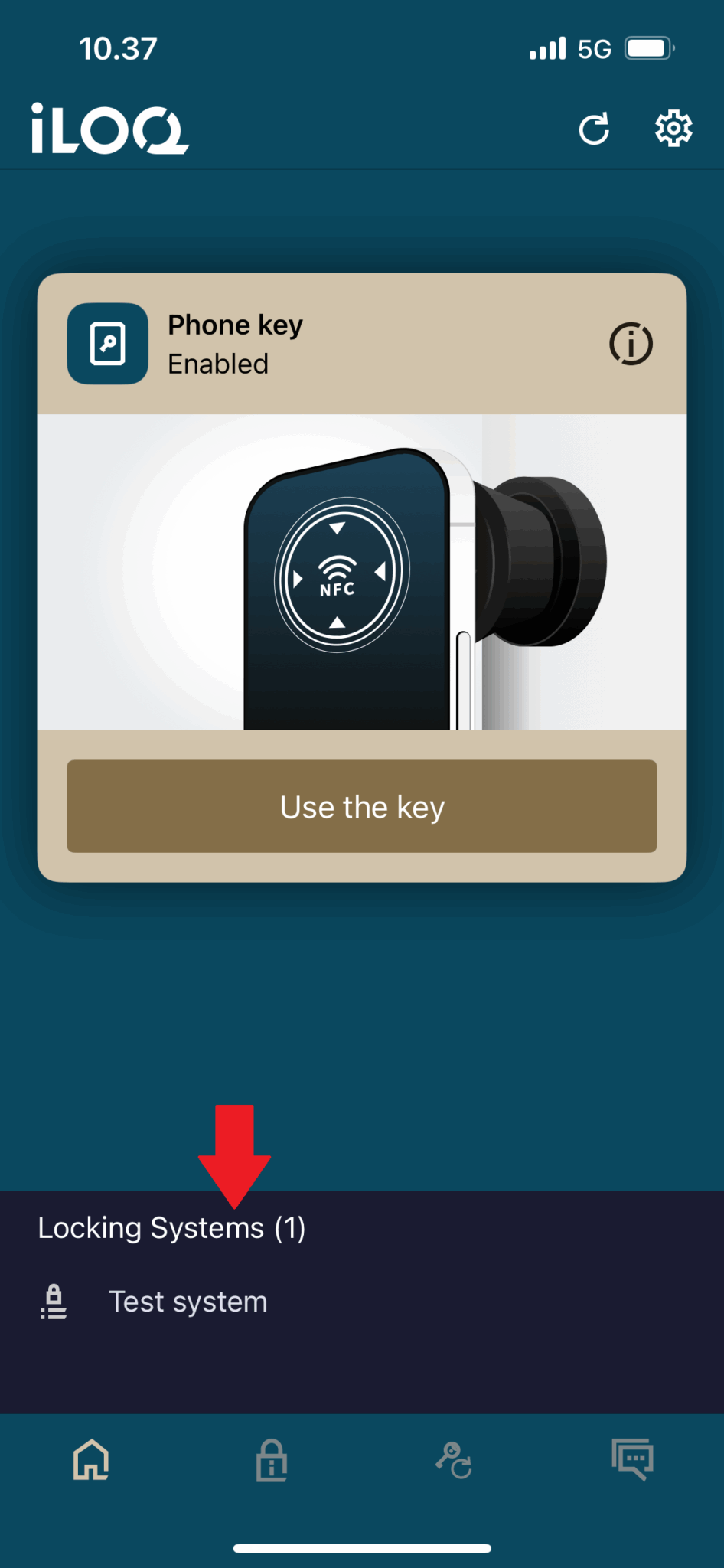 Registering the app to multiple locking systems - iLOQ Support